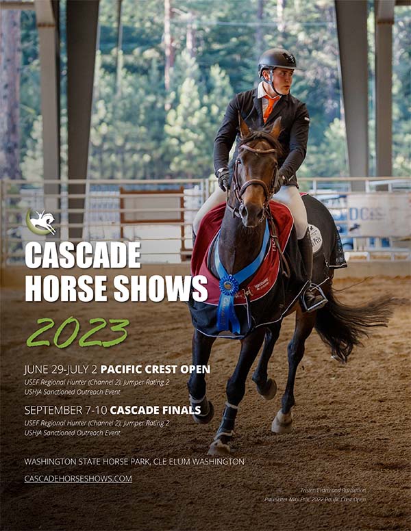2023 Prize Lists Posted, Entries Opening This Weekend - Cascade Horse Shows