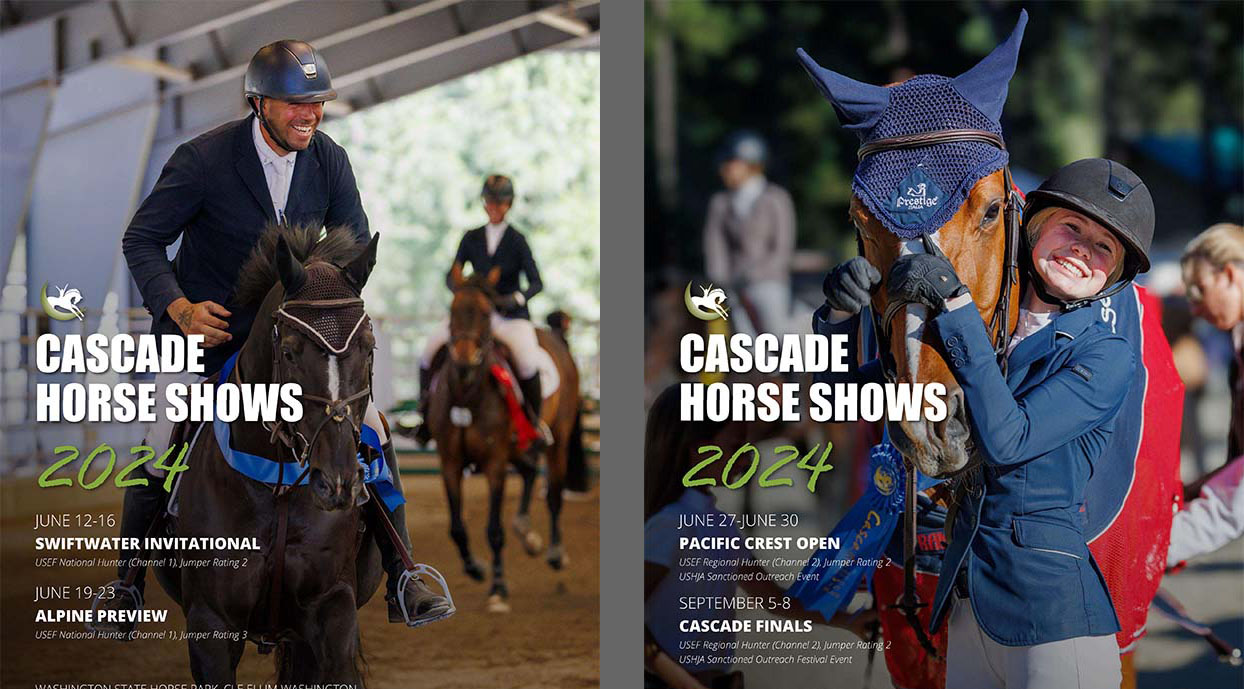 2024 Prize Lists Posted, Entries Now Open - Cascade Horse Shows